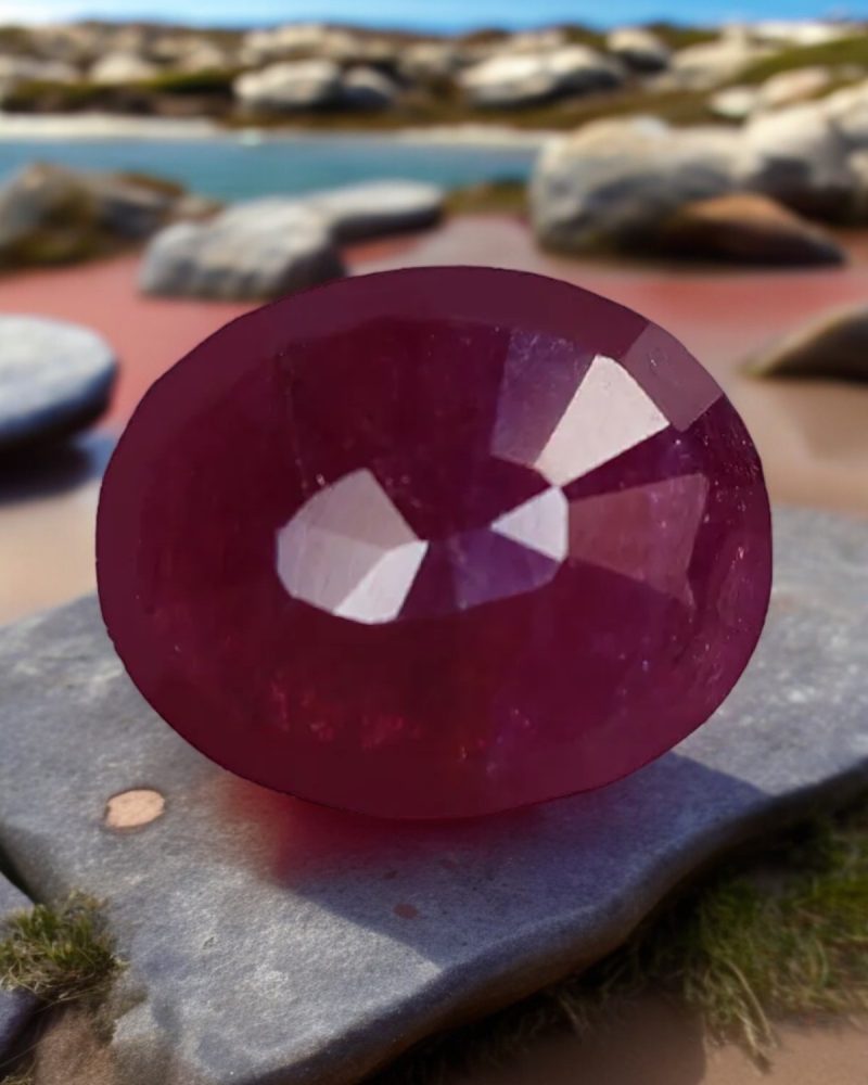 3 Carat Ruby (Manik) – Good - Kheteshwar Rudraksh