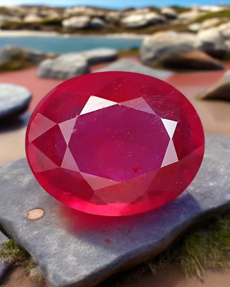 4 Carat Ruby (Manik) – Very Good - Kheteshwar Rudraksh