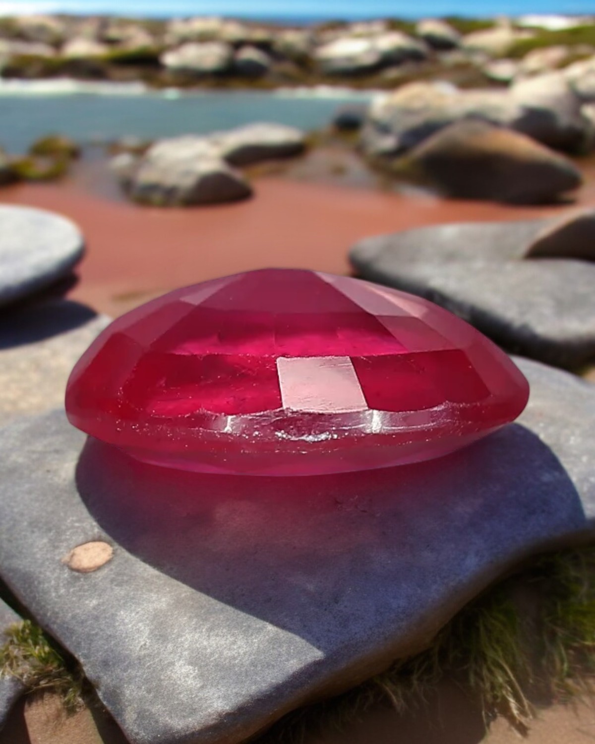 4 Carat Ruby (Manik) – Very Good - Kheteshwar Rudraksh