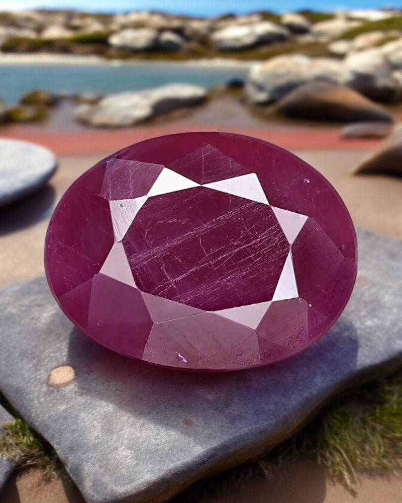 6 Carat Ruby (Manik) – Good - Kheteshwar Rudraksh