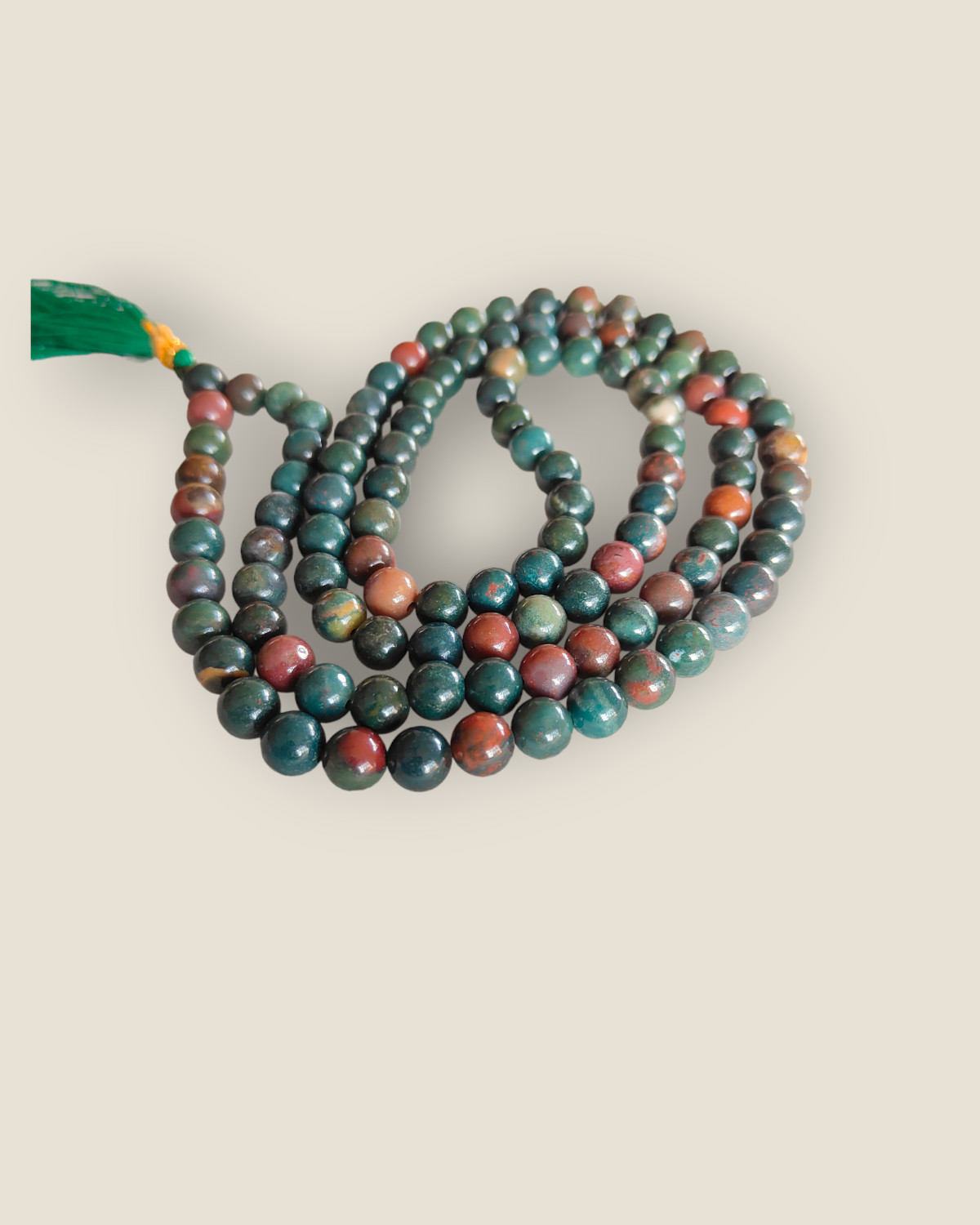 Blood Stone Mala - Kheteshwar Rudraksh