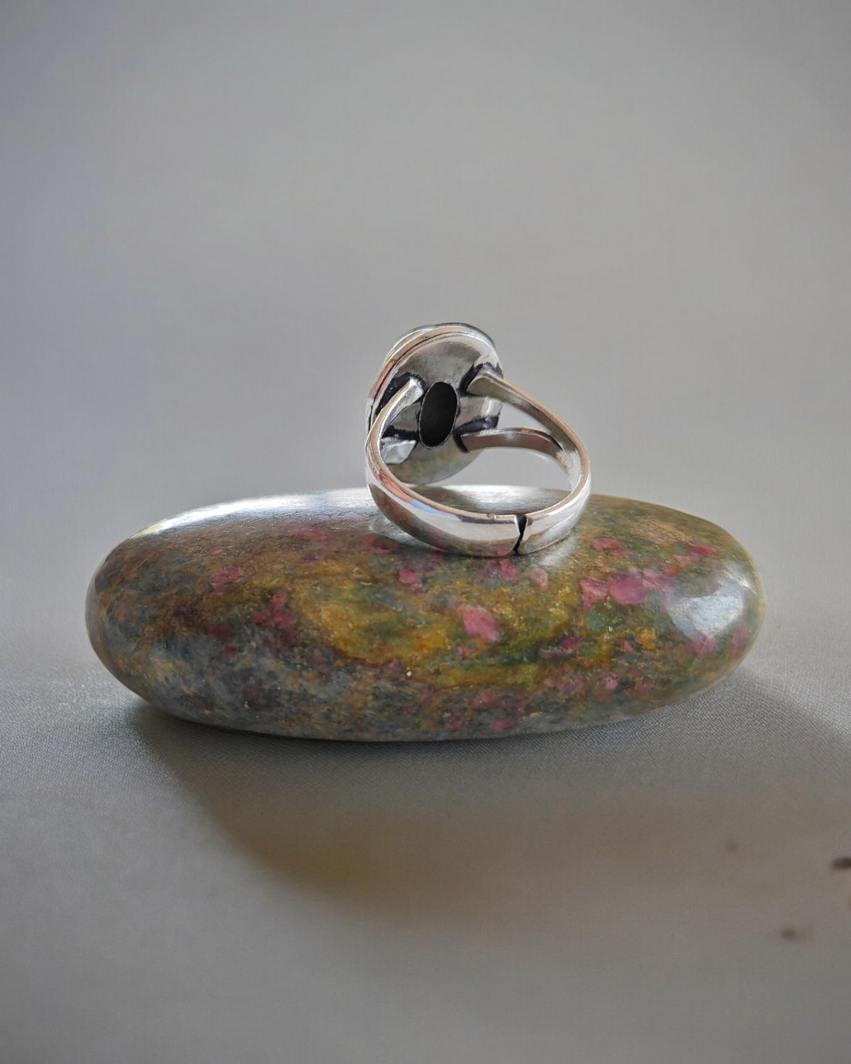 Pyrite Polish Ring - Kheteshwar Rudraksh